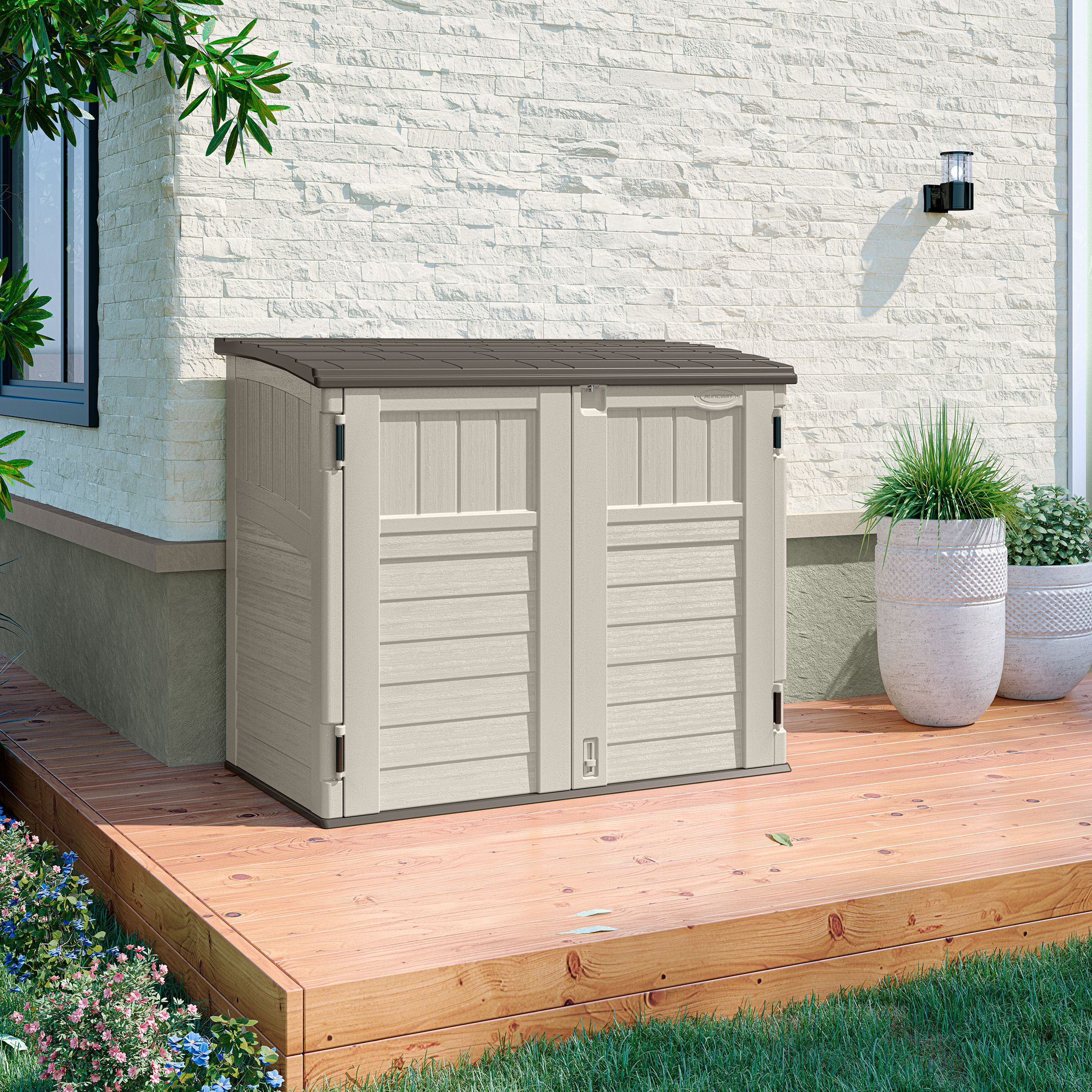 Stow Away Store | Resin Outdoor Storage Box
