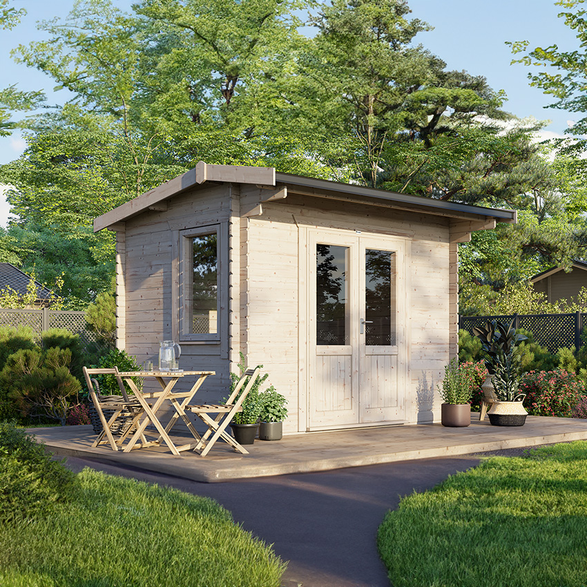 Power Apex Log Cabin 28mm | Log Cabins Shrewsbury