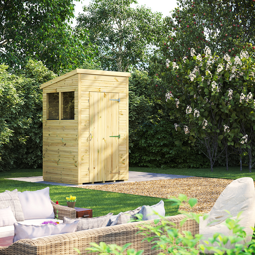 Power Premium Pent Shed | Pent Sheds West Midlands